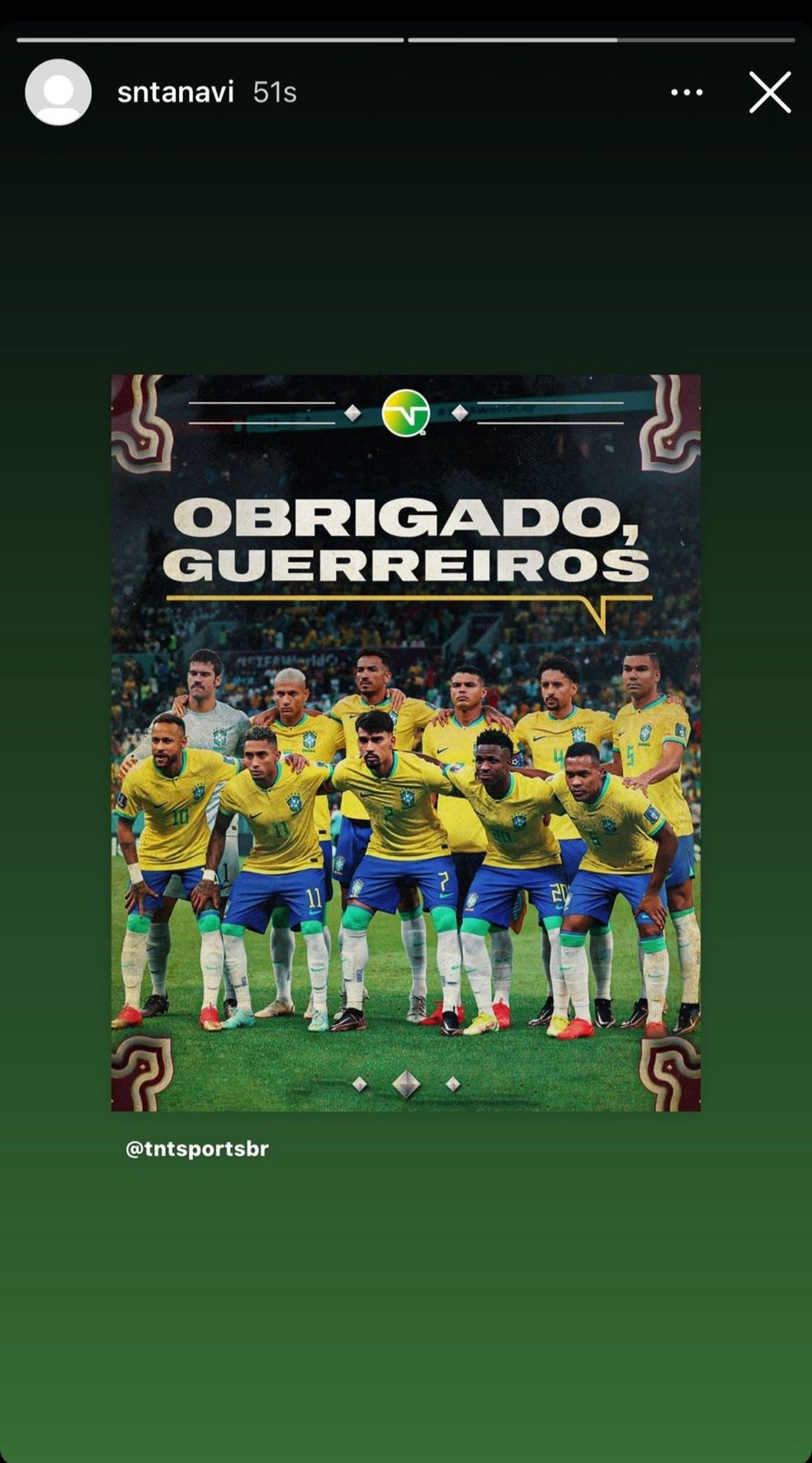 Famílias dos jogadores lamentam eliminação do Brasil na Copa do Mundo 2022