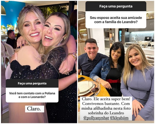 Viúva de Leandro fala sobre relação de atual marido parentes do sertanejo