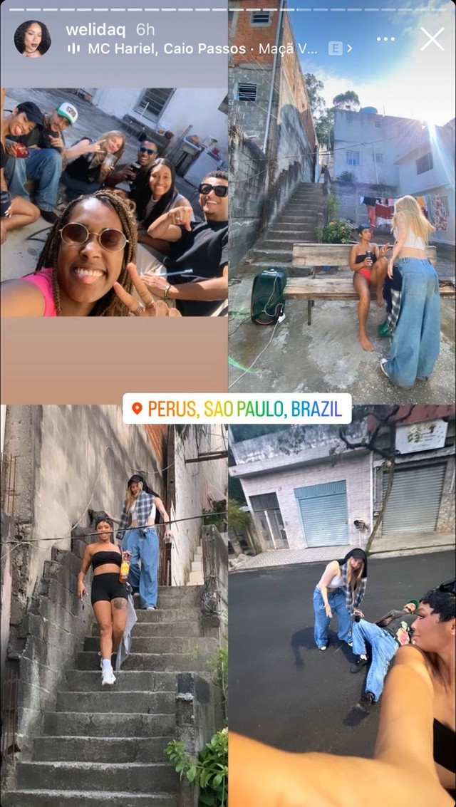 Rolê de Luísa Sonza na periferia de São Paulo viraliza nas redes vídeo