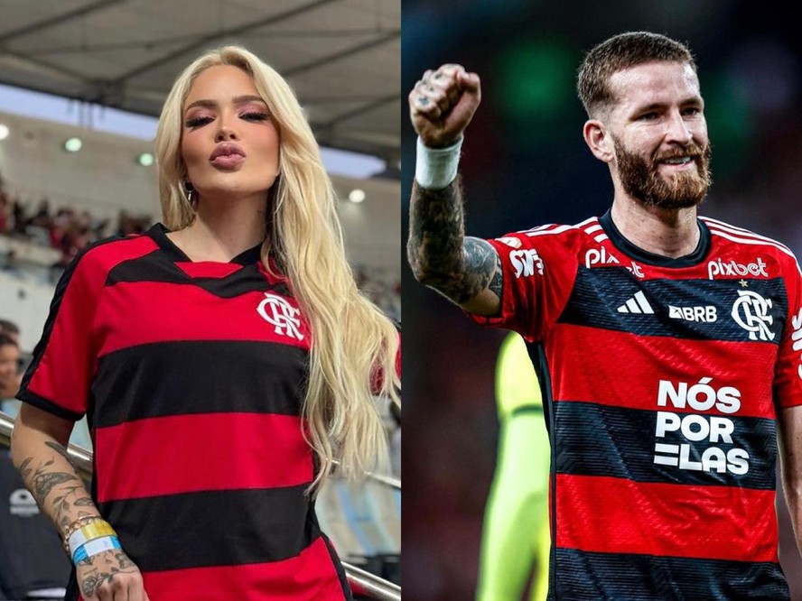 Karolina Lima posta nova foto Léo Pereira e se declara Meu amor