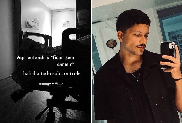 Após nascimento de filha IZA Yuri Lima posta na maternidade