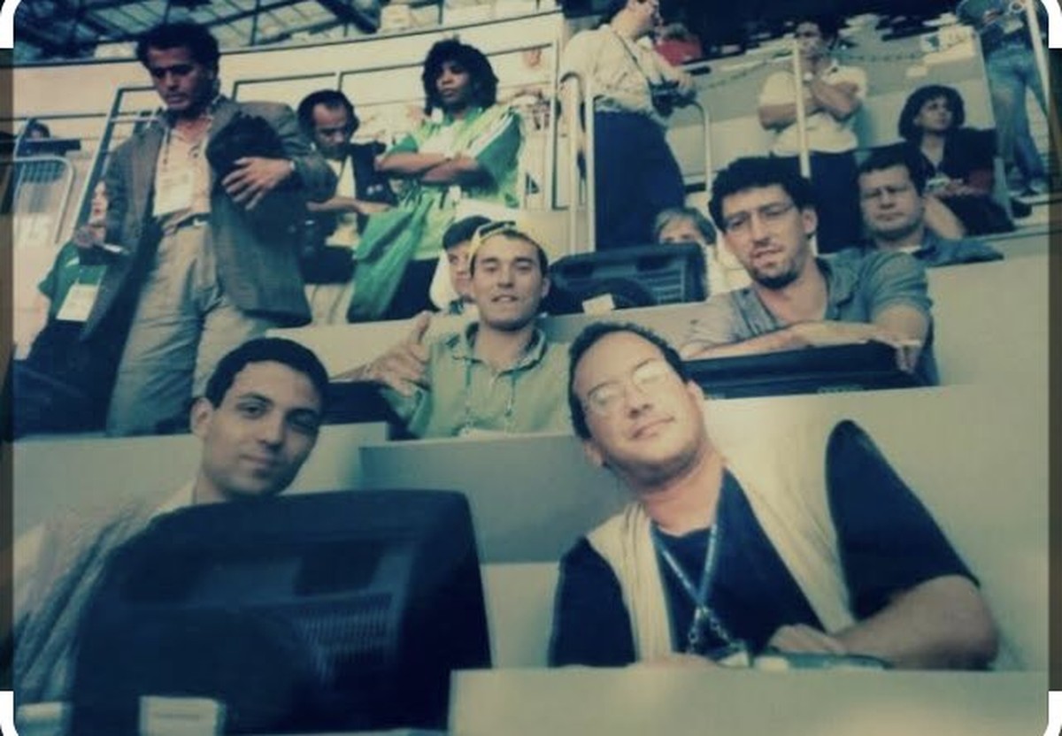 André Rizek resgata foto da final da Copa de 98 e diz que tristeza foi