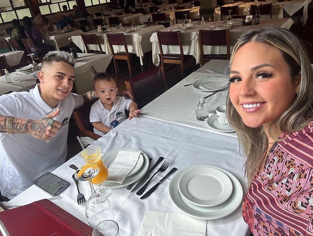 MC Hariel chora ao anunciar que será pai pela segunda vez: 'Melhor notícia do ano'