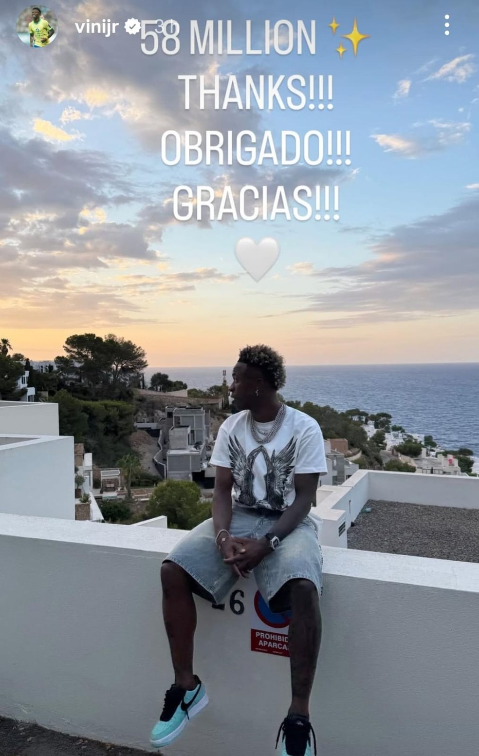 Efeito Virginia? Vini Jr. celebra aumento de seguidores no Instagram