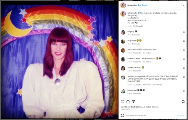 Morte de Rita Lee comove famosos; veja mensagens