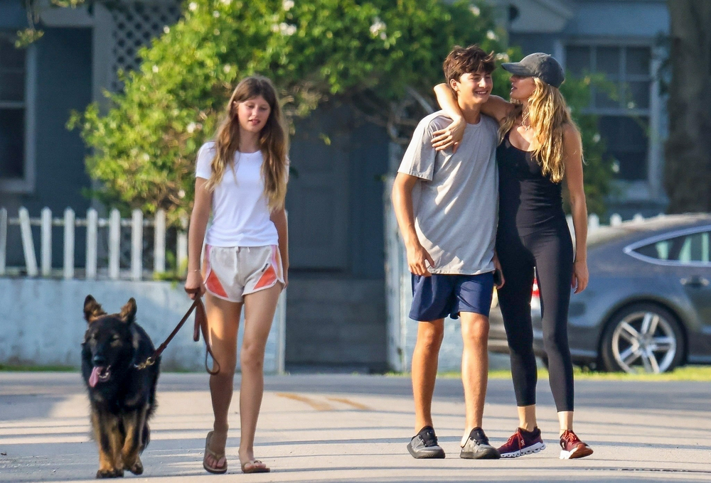 Aos 14 anos, Benjamin, filho de Gisele Bündchen e Tom Brady, supera a ...