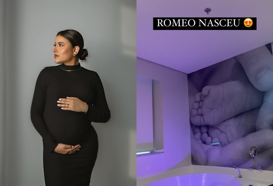 Desistente do BBB 24, Rebeca Mota anuncia o nascimento do filho, Romeo