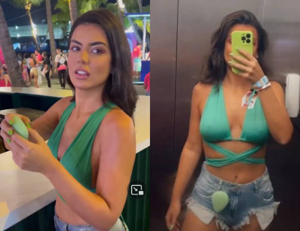 Amigos, Bil Araújo e Gui Napolitano beijam a mesma influencer na Farofa da Gkay