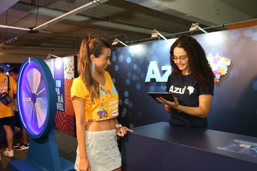 Carnaval 2024: Azul marca presença no camarote Quem O Globo