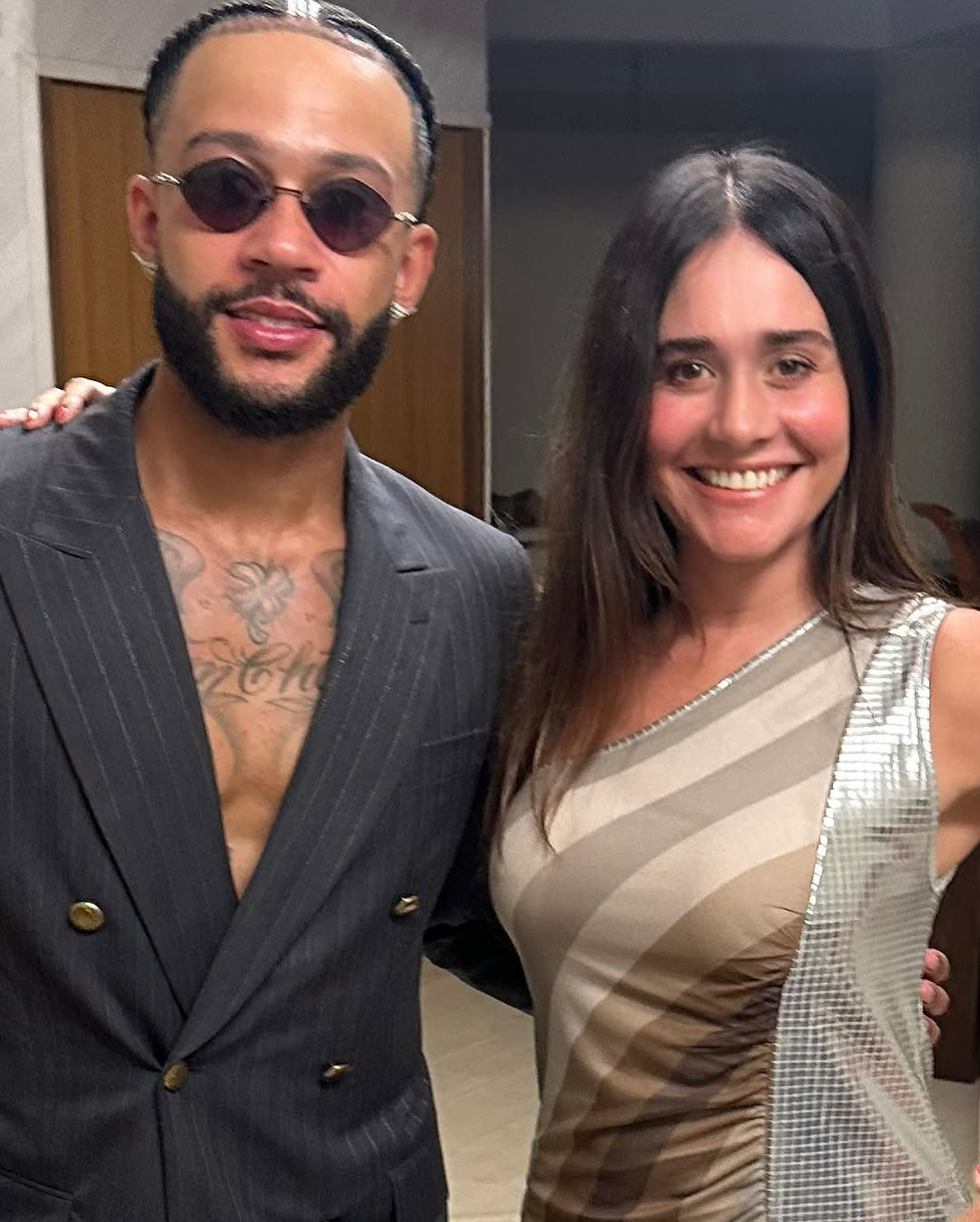 Alessandra Negrini tieta Memphis Depay e Jorge Ben Jor: 'Dois ídolos ...