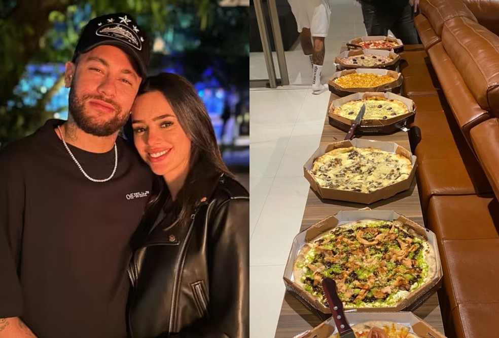 Neymar e Bruna Biancardi jantam juntos após nascimento de suposta filha ...
