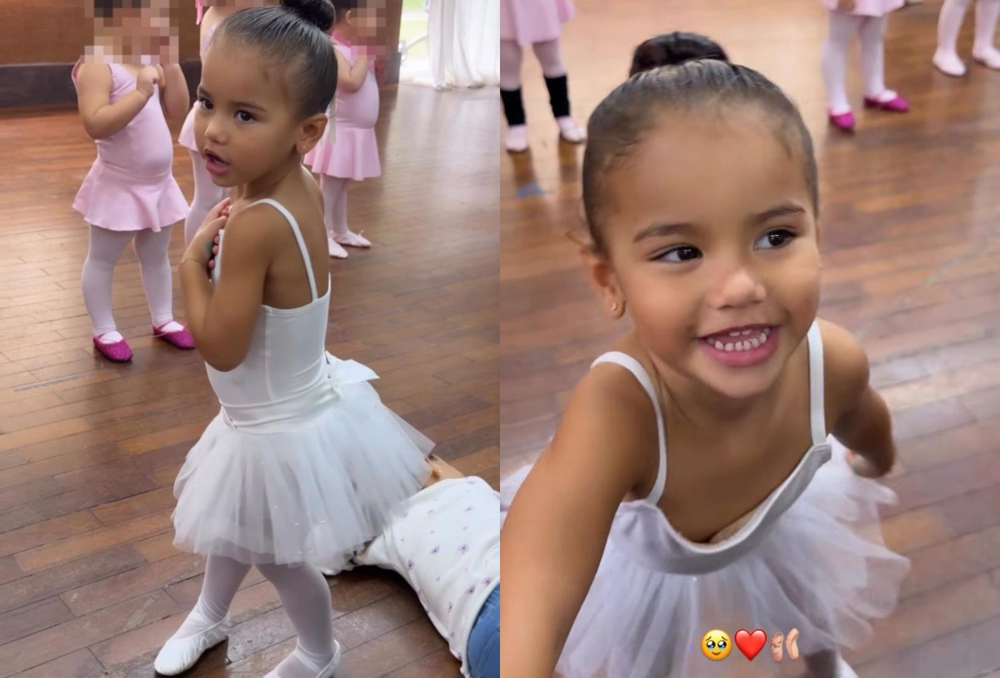 Mavie encanta Bruna Biancardi com homenagem em aula de balé; veja vídeo