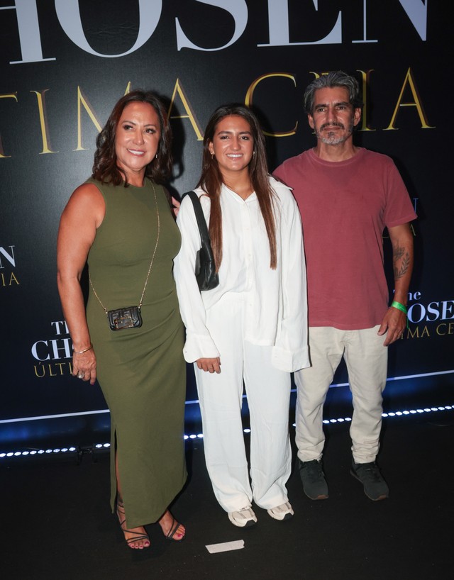 Famosos acompanham première de 'The Chosen: A Última Ceia' em São Paulo