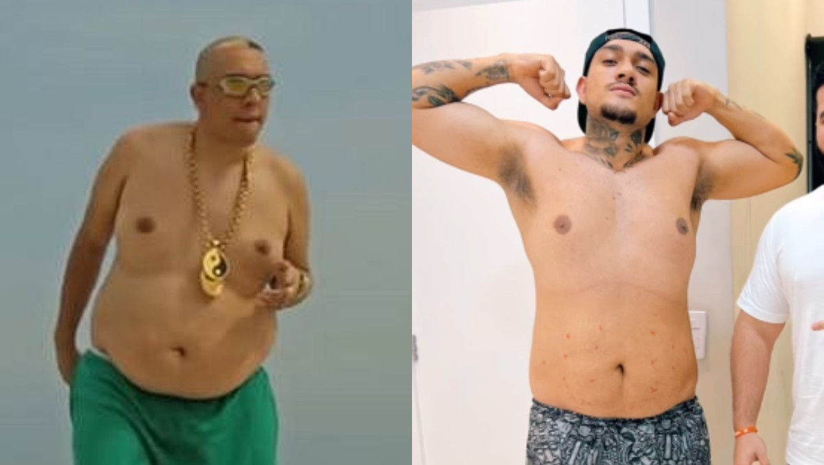 MC Bin Laden emagreceu 50 kg após mudar dieta e incluir rotina de treinos