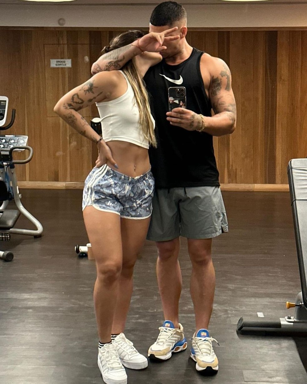 Agatha Sá é namorada de Felipe Ret — Foto: Reprodução