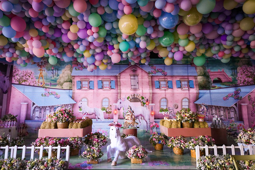 Virginia Fonseca e Zé Felipe fazem festão de luxo para aniversário de 2 ...