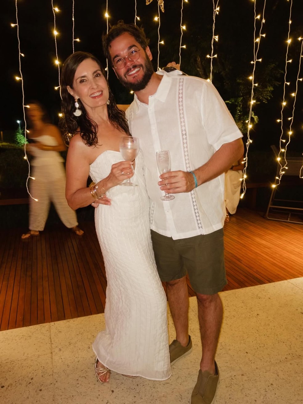 Fátima Bernardes e William Bonner passam Réveillon juntos, com os ...
