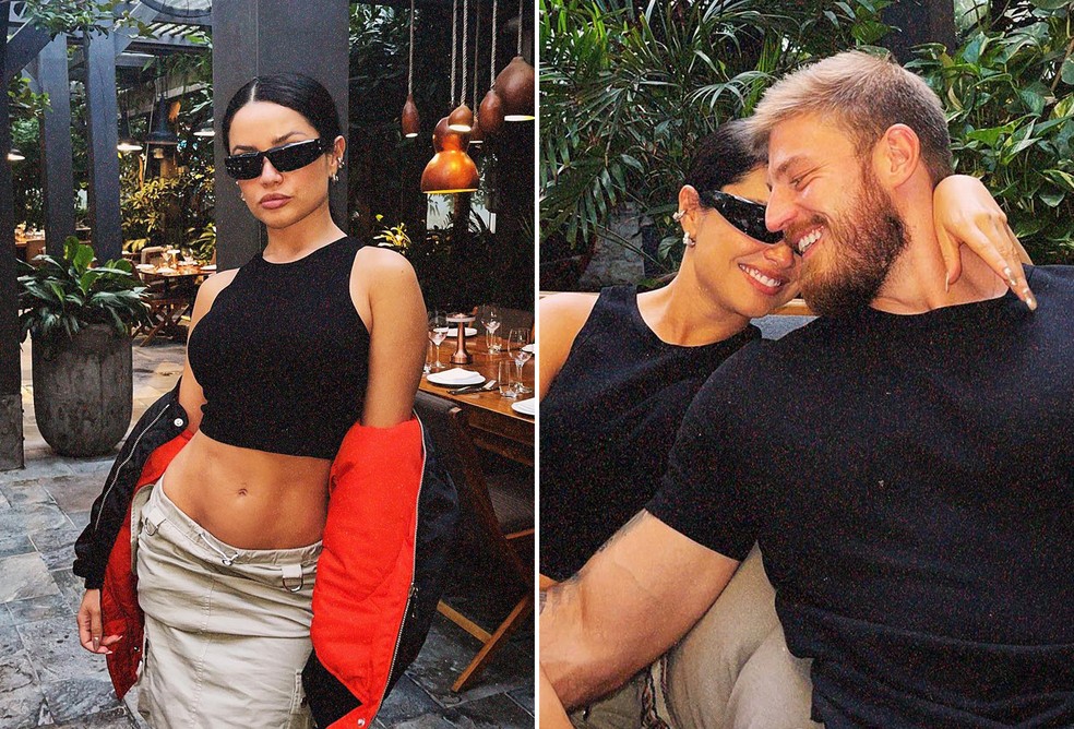 Juliette posta álbum de fotos, e mostra momento de chamego com namorado