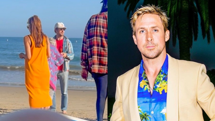 Ryan Gosling, o Ken de 'Barbie', ajuda senhora em praia na Califórnia