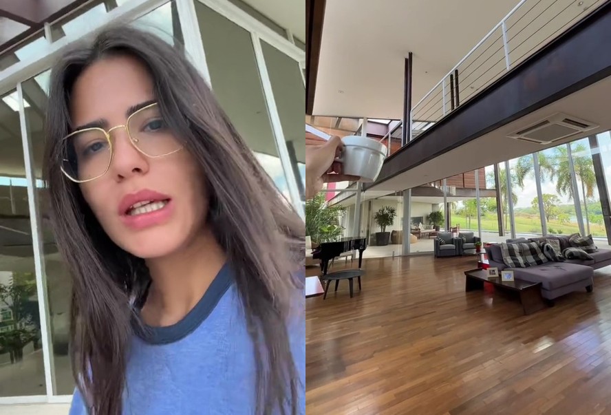 Em nova tour, Anttónia mostra a casa de Gloria Pires em Brasília