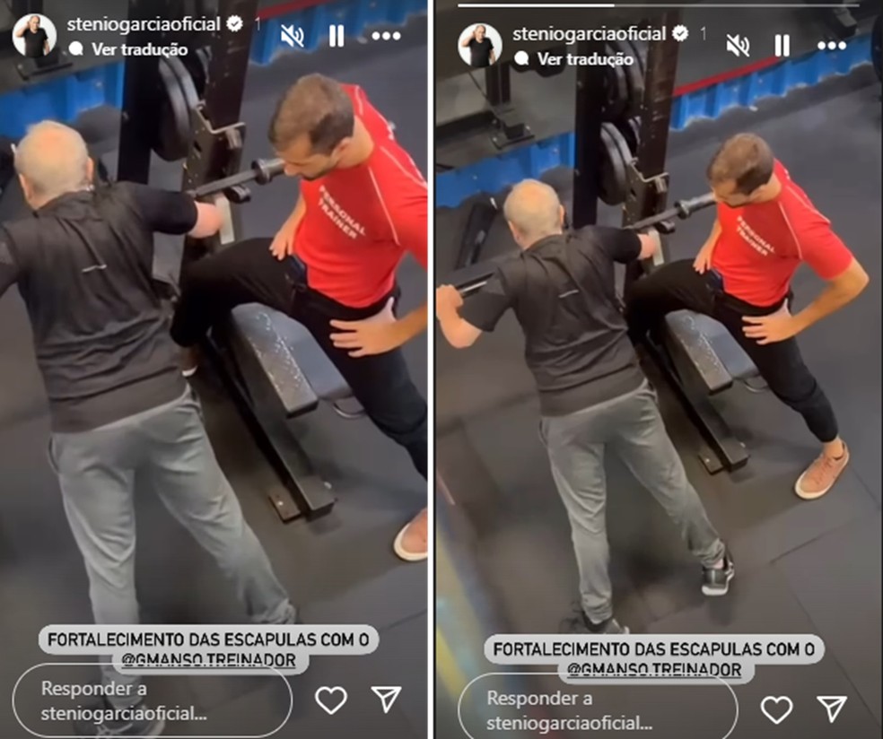 Jade Picon, Marcos Caruso, Stênio Garcia e mais famosos se exercitam no ...