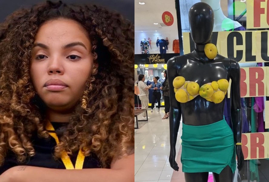 BBB 24: Pitel debocha de 'look de laranjas' inspirado em Beatriz