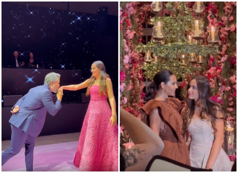 Tudo sobre a festa de 15 anos de Donatella, filha de Marcos Mion