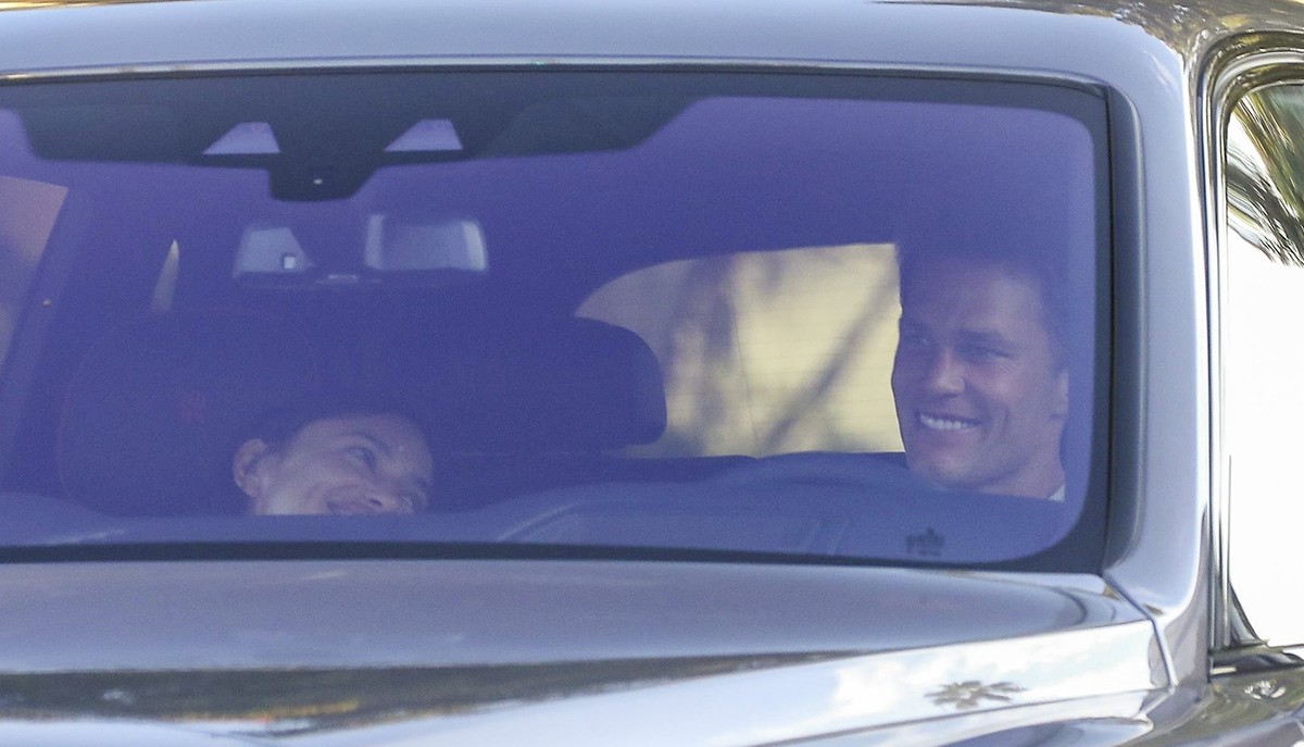 Tom Brady e Irina Shayk tiveram date discreto em ala privada de restaurante