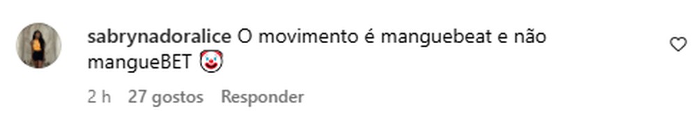 Filha de Chico Science ironiza escolha de Virginia Fonseca para a ...