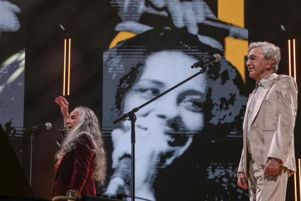 Sasha, Gloria Pires, Cleo e mais famosos vão a show de Caetano Veloso e ...