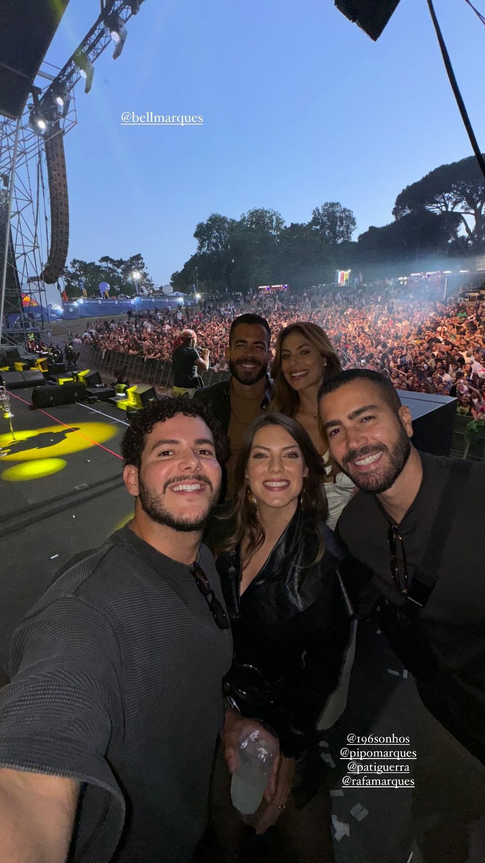 Mari Gonzalez e Pipo Marques treinam juntos durante viagem