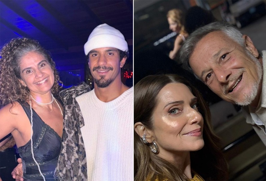 Marcello Novaes se declara a ex e Leticia Spiller, também sua ex, reage