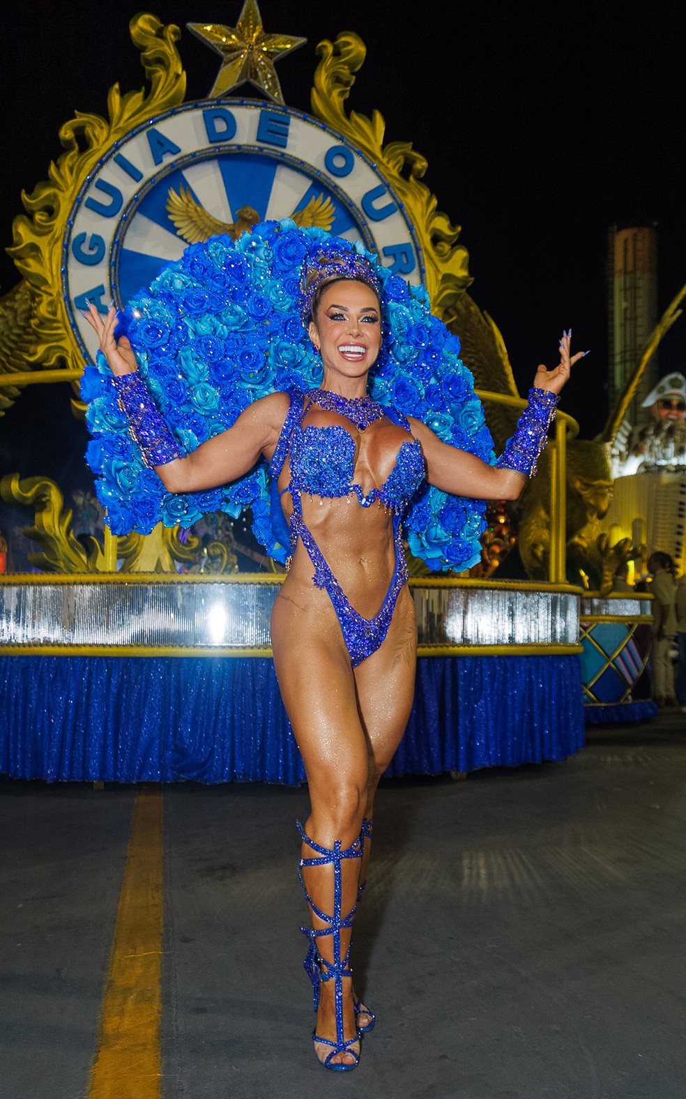 Após superar câncer, Renata Spallicci avalia desfile como rainha de ...