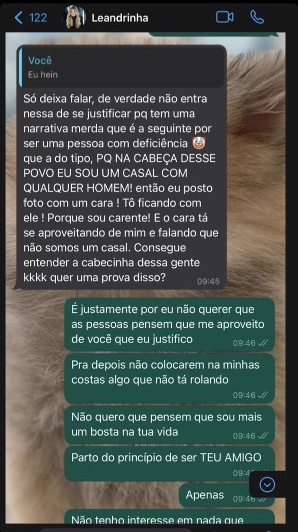 Influenciadora Leandrinha Du Art é acusada de assédio sexual por modelo ...
