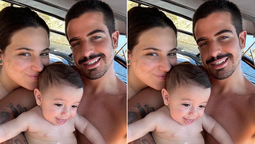 Claudia Raia mostra os três filhos juntos: 'Amor de irmãos'