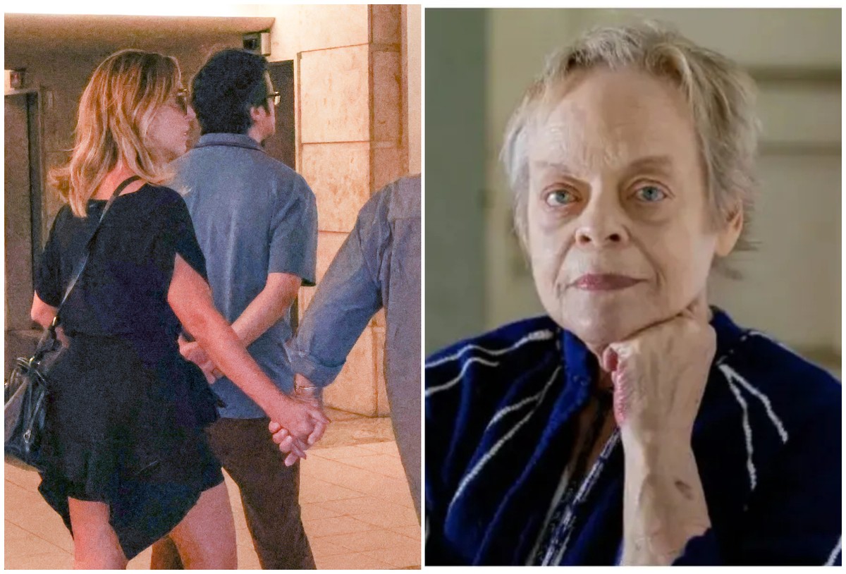 Júlia Rabello vai ao velório da tia, a atriz Angela Rabello, no Rio; fotos