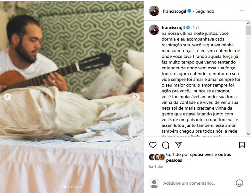 Filho de Preta Gil, Fran Gil se despede e é acolhido por amigos no ...