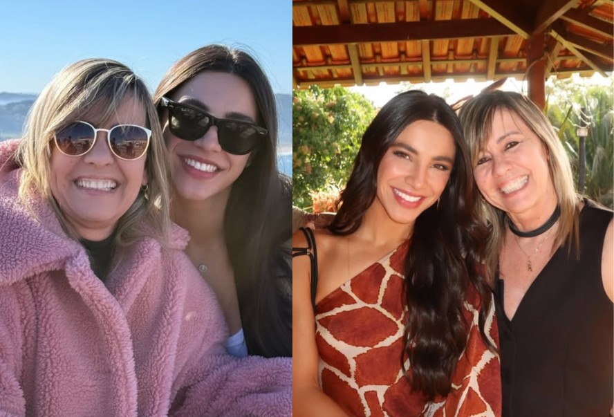 Gabriela Versiani se declara para sogra, mãe de Murilo Huff, em dia de ...