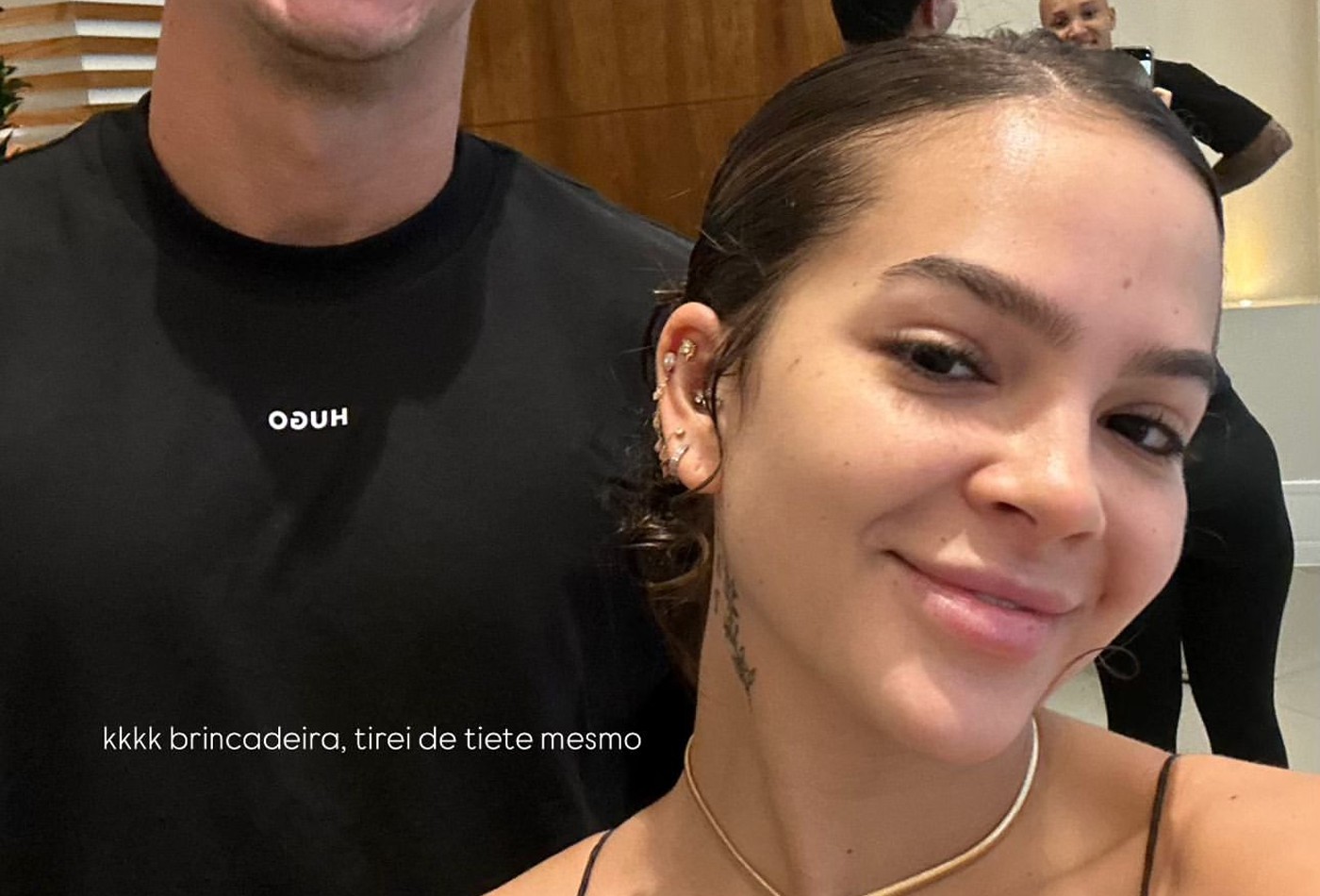 Mel Maia tieta jogador: 'Não sou de pedir foto, mas quando se trata do ...