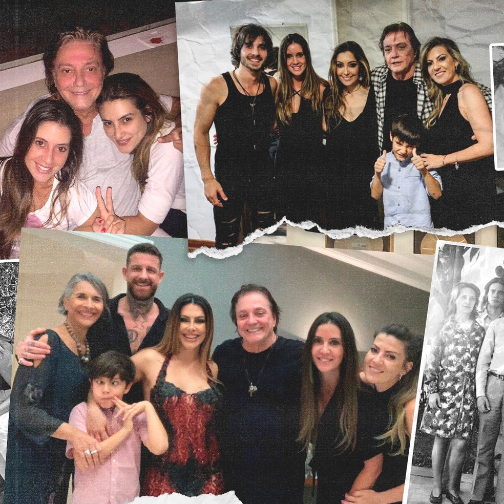 Fábio Jr. posta fotos com a esposa e os 5 filhos: 'Amo vocês muitão'