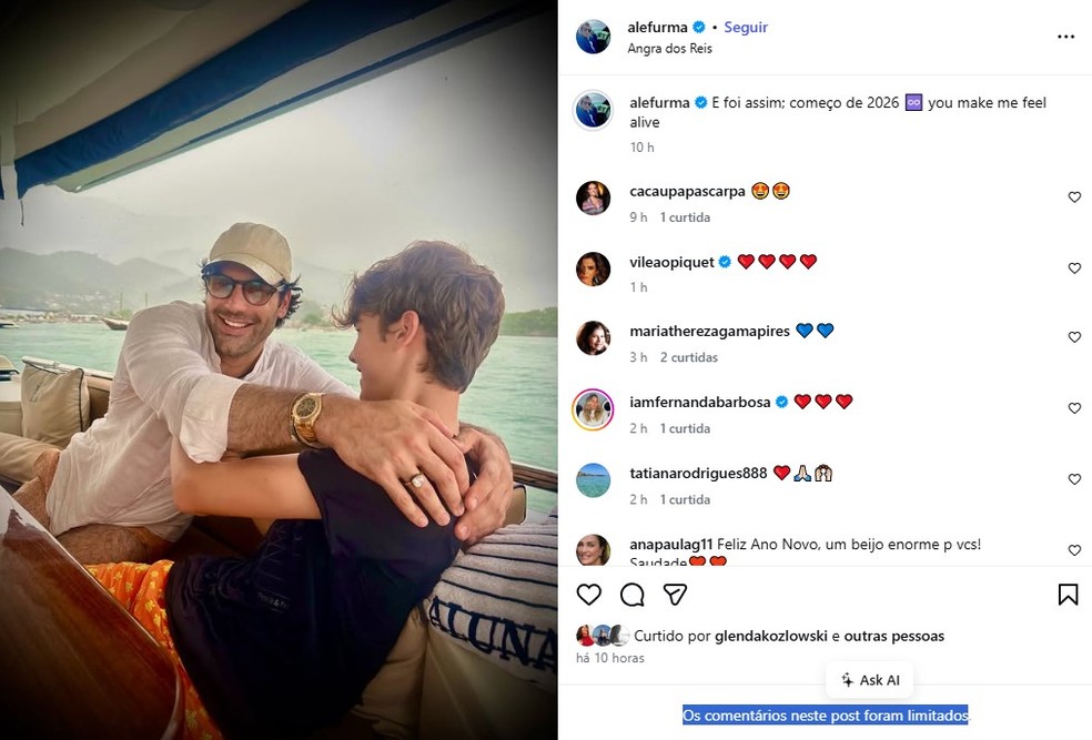 Ex de Letícia Birkheuer se declara ao filho em meio à briga com a atriz ...