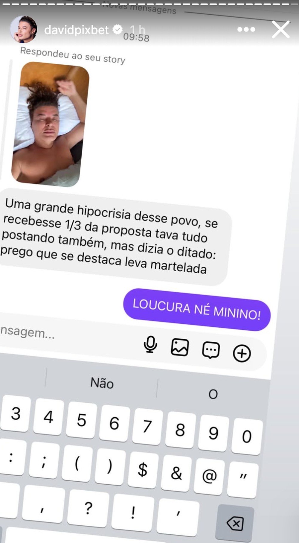 David Brazil diz que Virginia vai 'calar a boca' dos críticos dela como ...