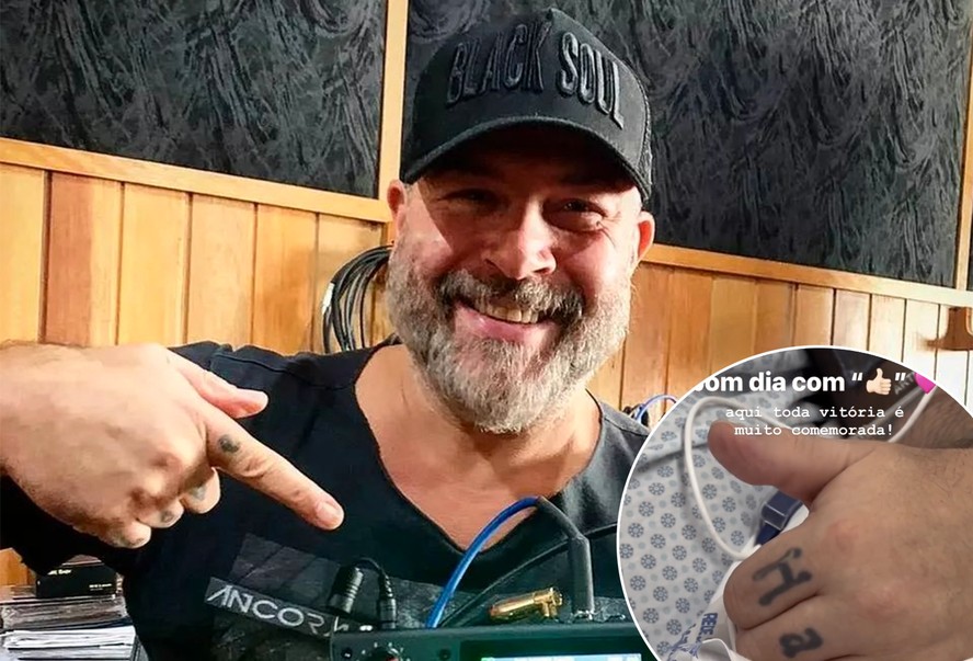 Mingau, baixista do Ultraje a Rigor, recebe alta após 1 ano internado e ...