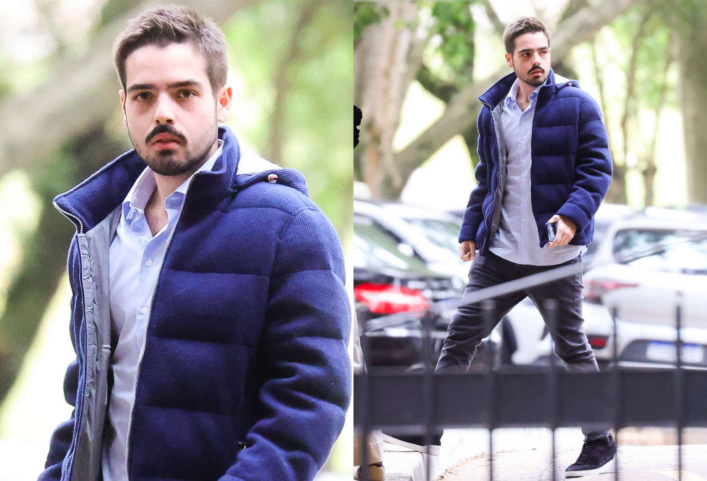 João Silva vai ao velório de Anne Marie, filha de sua ex-namorada Schynaider Moura