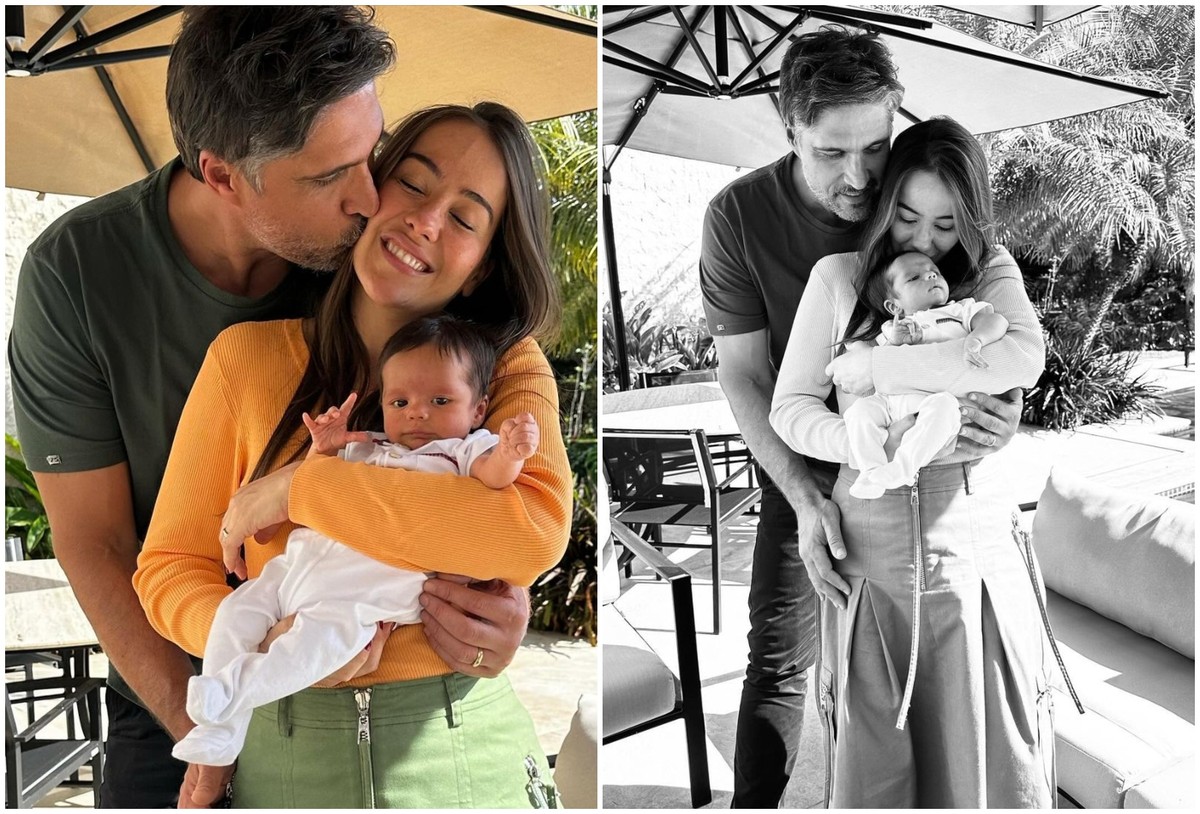 Leo Chaves mostra filho pela primeira vez: 'Nasceu em 28 de maio'; fotos