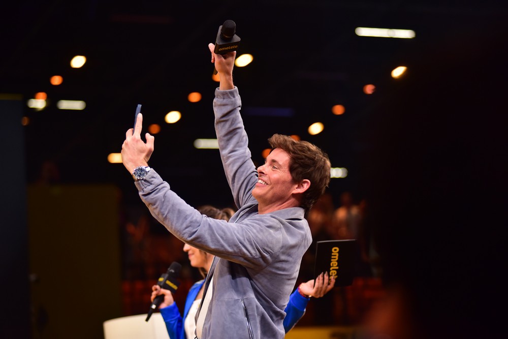 Ben Schwartz, James Marsden e Tika Sumpter apresentam 'Sonic 3' na CCXP 24