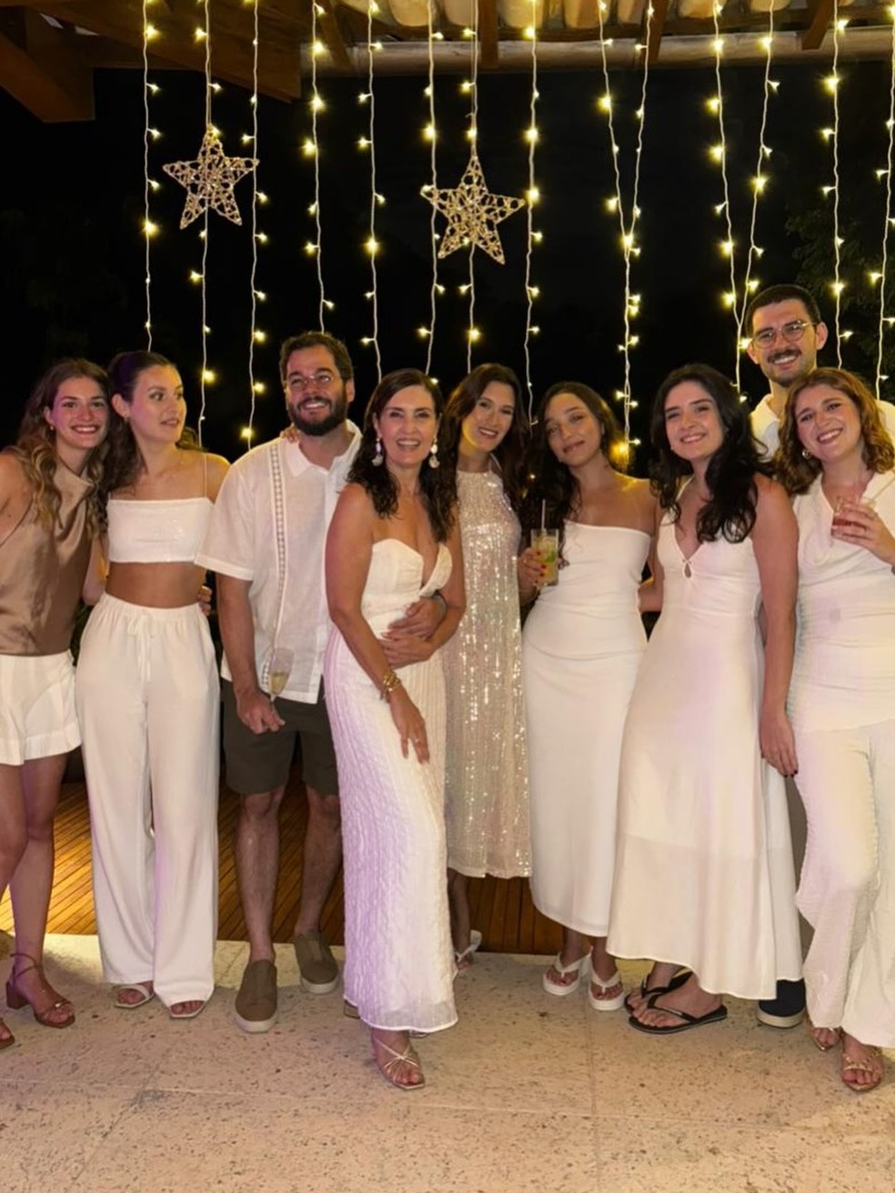 Fátima Bernardes e William Bonner passam Réveillon juntos, com os ...