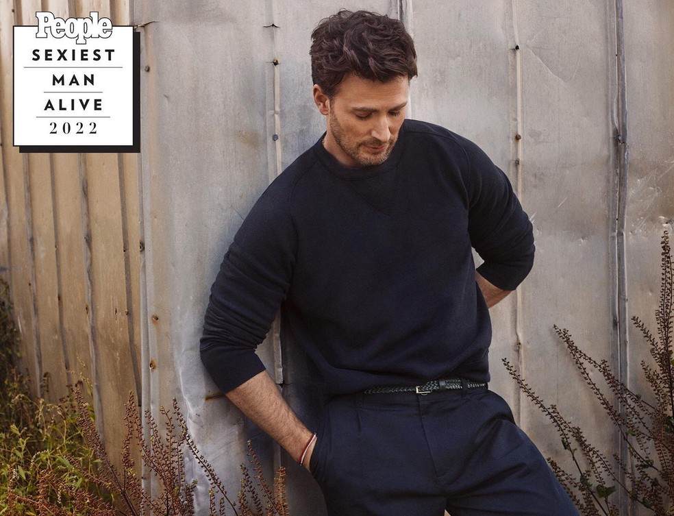 Chris Evans é eleito o homem mais sexy do mundo pela revista 'People'