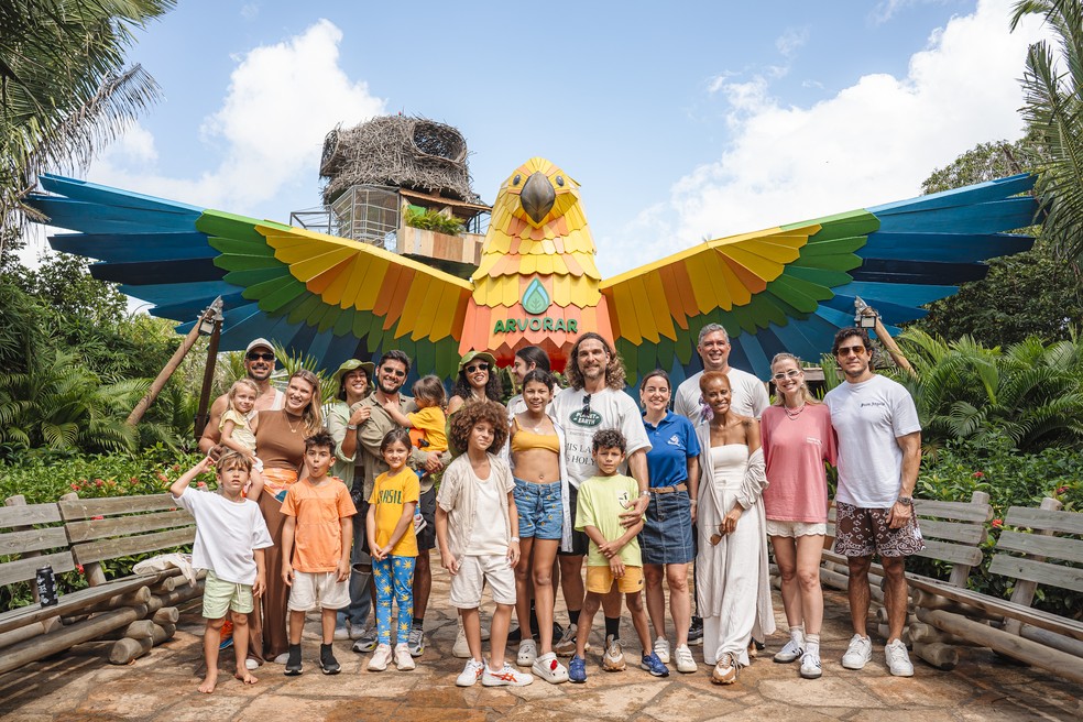 Famosos curtem novo parque do Beach Park no Ceará; veja fotos de quem ...