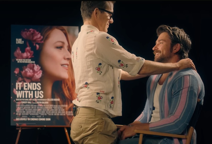 'É Assim que Acaba': Ryan Reynolds e Hugh Jackman dão 'dura' em ...